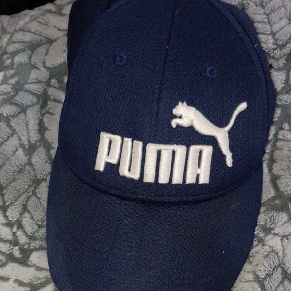 Puma | Cat | Puma Navy Blue Cat Cap | Poshmark